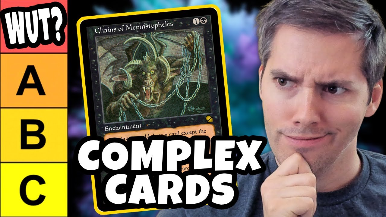 The Most COMPLEX MTG Cards Tier List | Magic: The Gathering - YouTube