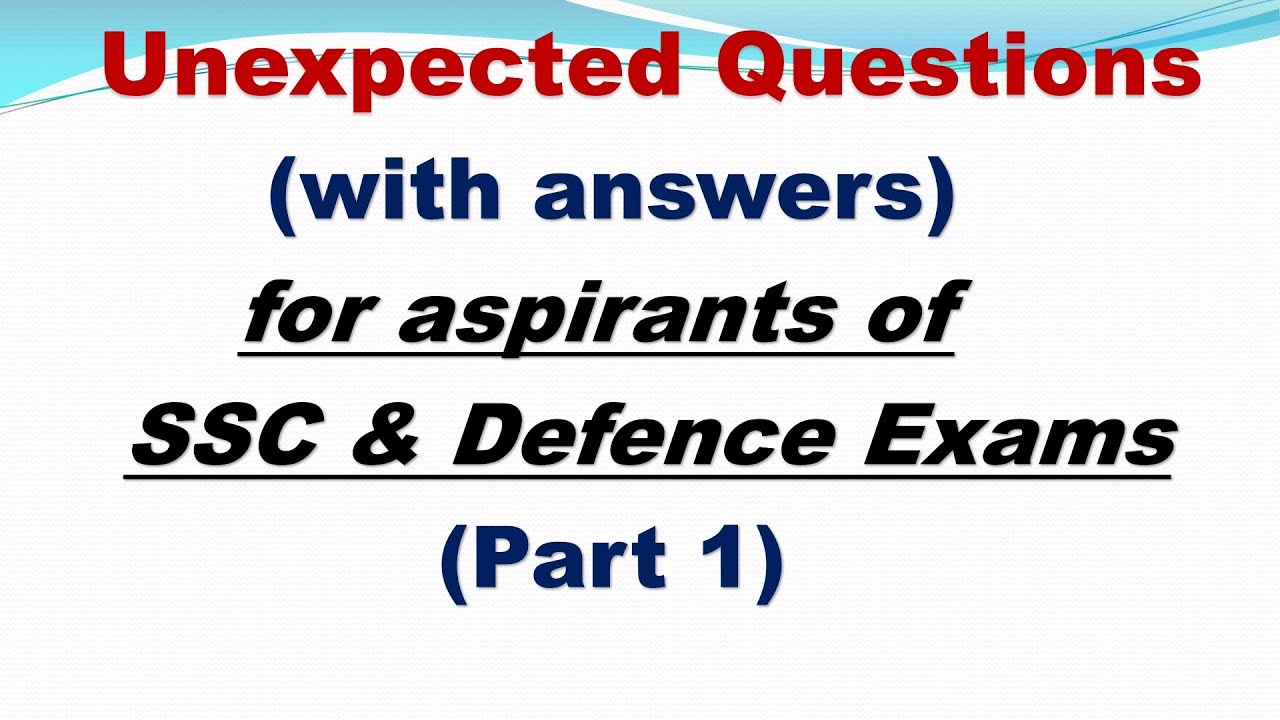 English Practice Set 1 (SSC & Defence Exams) New + Tricky Questions ...
