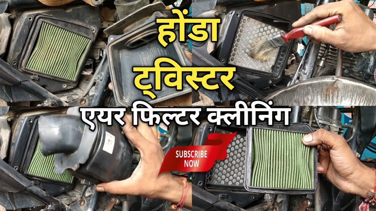 How To Install Air Filter Of Twister Bike | How To Change Air Filter Of ...