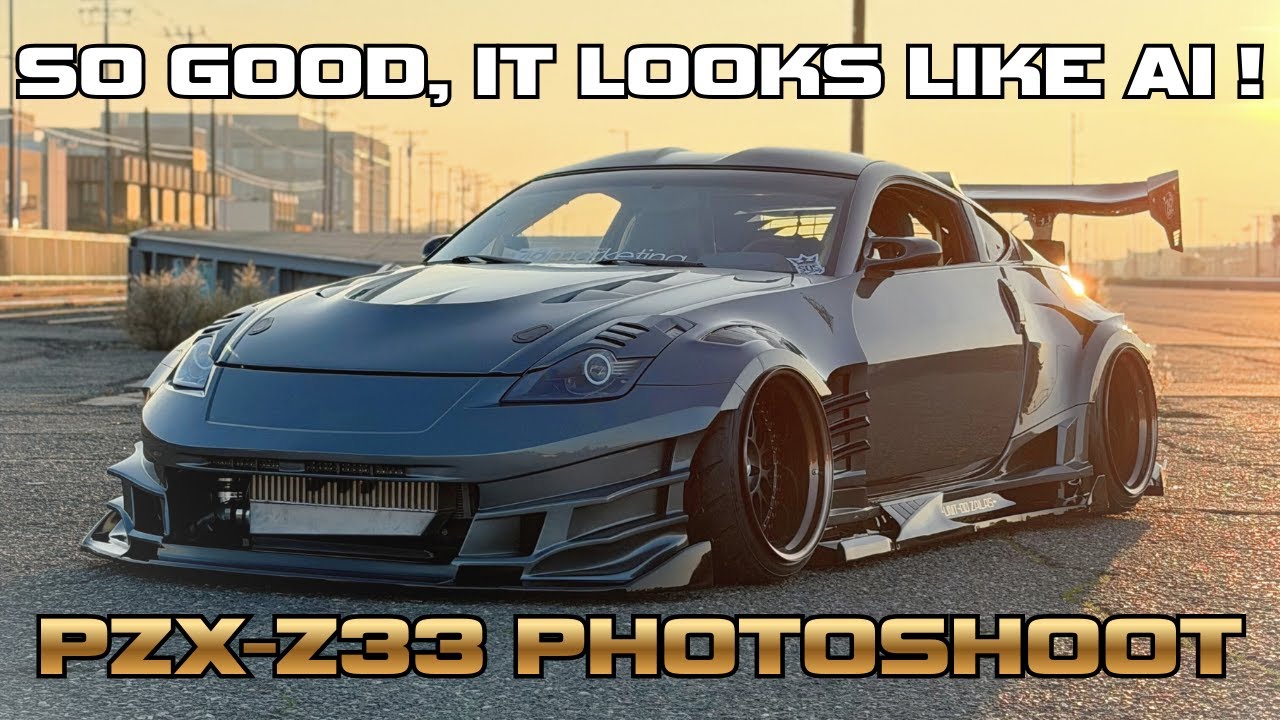EXCELSIOR NISSAN 350Z PRO PHOTOSHOOT BTS - YouTube