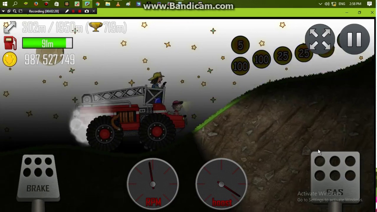 how to hack hill climb racing using cheat engine 6.4 on windows 10 ...
