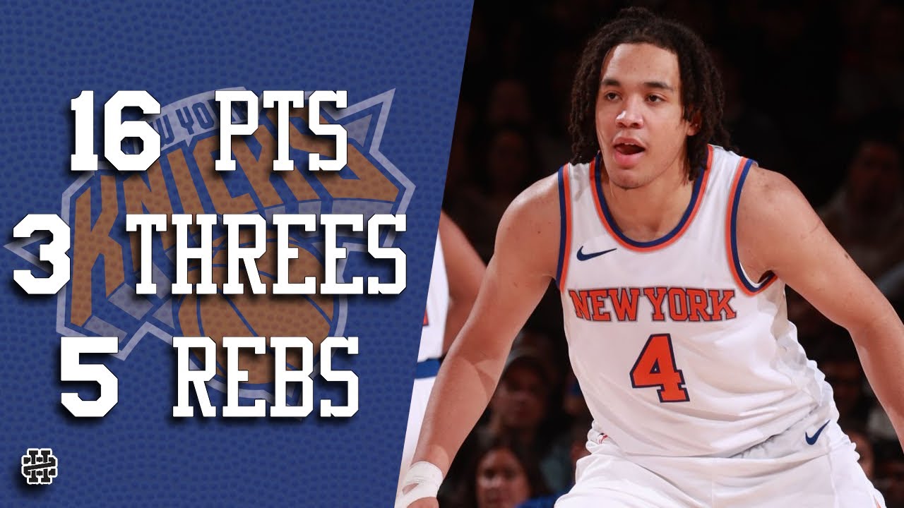 Pacome Dadiet 16 pts 3 threes 5 rebs vs Hornets 2024 Preseason - YouTube