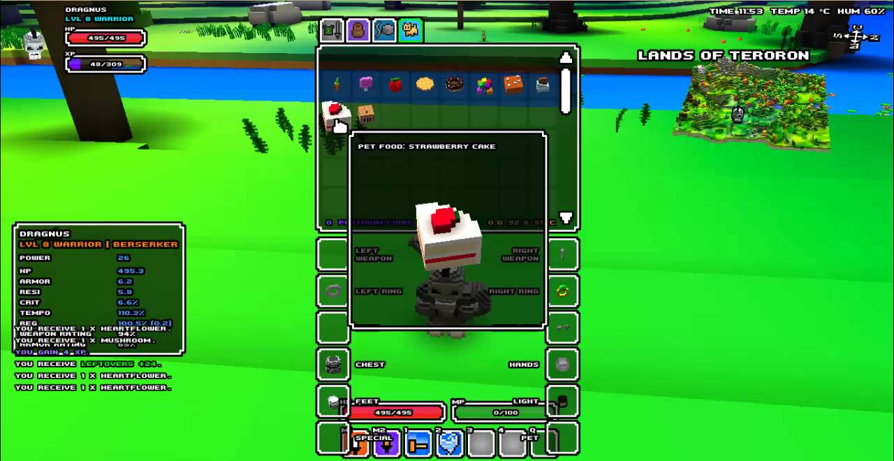 CubeWorld #3 Como domar e dar nome a um pet! - YouTube