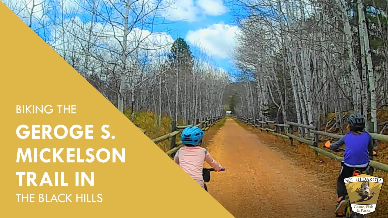 Biking the George S. Mickelson Trail in the Black Hills - YouTube