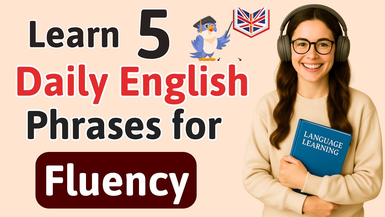 Learn 5 Daily English Phrases for Fluency || Daily Spoken English ...