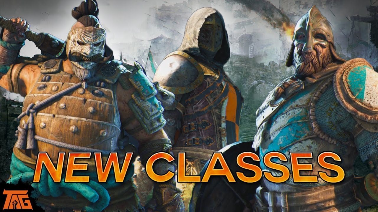 For Honor - NEW CLASSES! Peacekeeper, Warlord, Shugoki! - YouTube