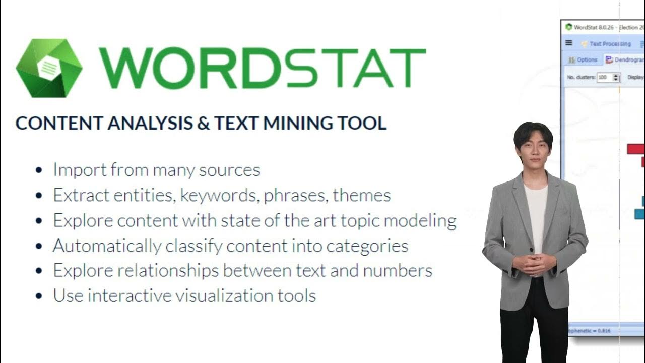 Provalis Research WORDSTAT 內容分析和文字探勘科學應用軟體介紹 - YouTube