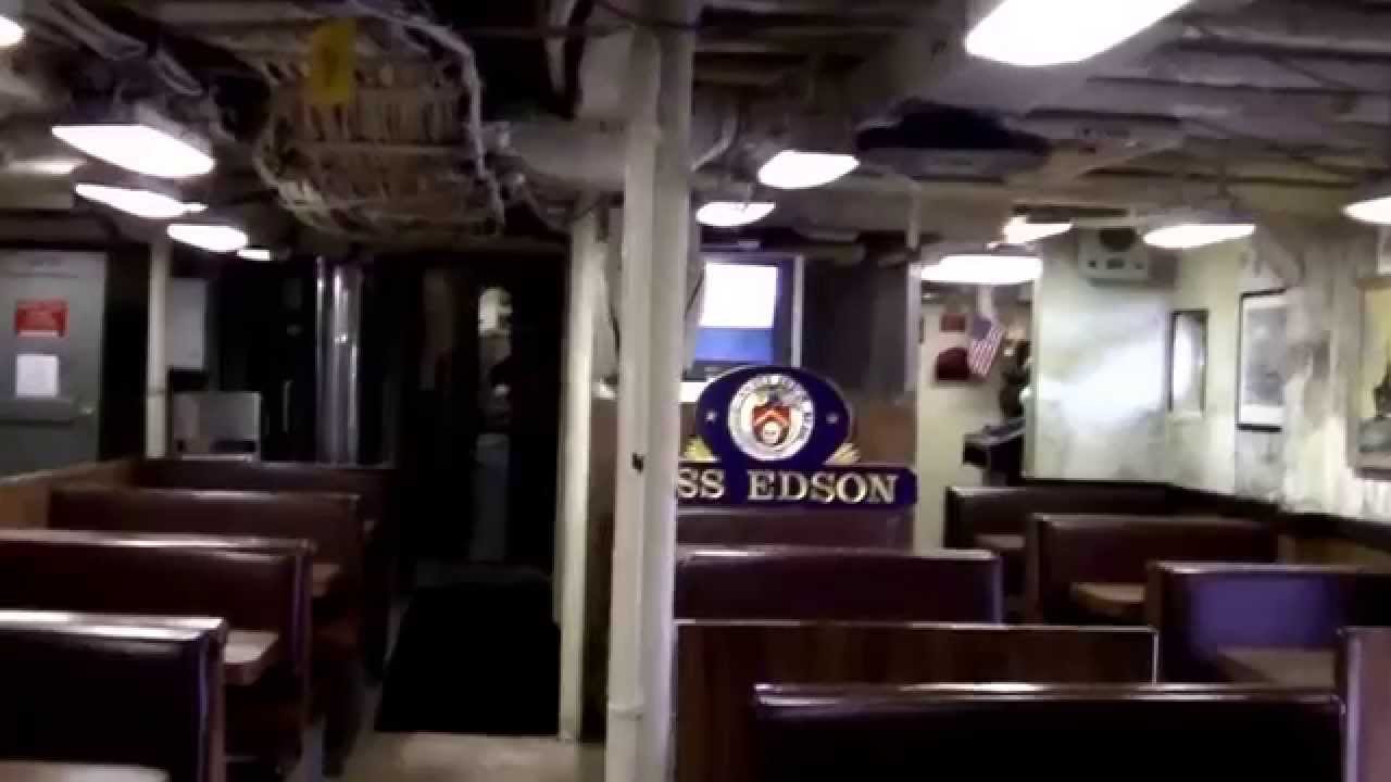 Inside the USS EDSON - YouTube