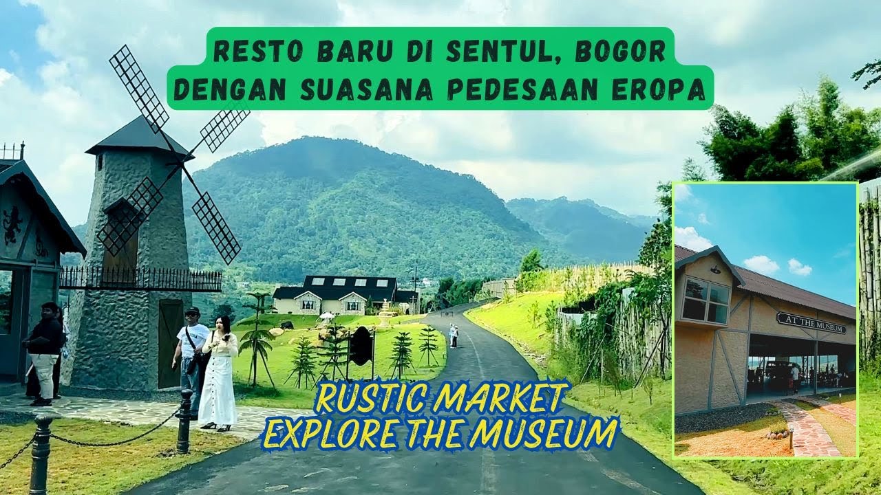Wisata Baru di Sentul, Bogor, Rustic Market dengan Suasana Romantis ...