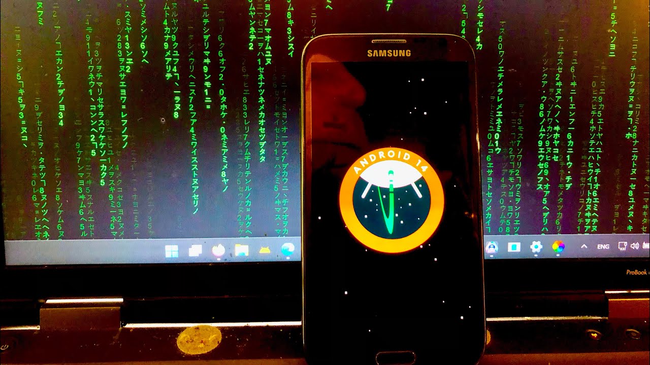 Android 14 LineageOS 21 release for Samsung Note 2 N7100 Link! - YouTube
