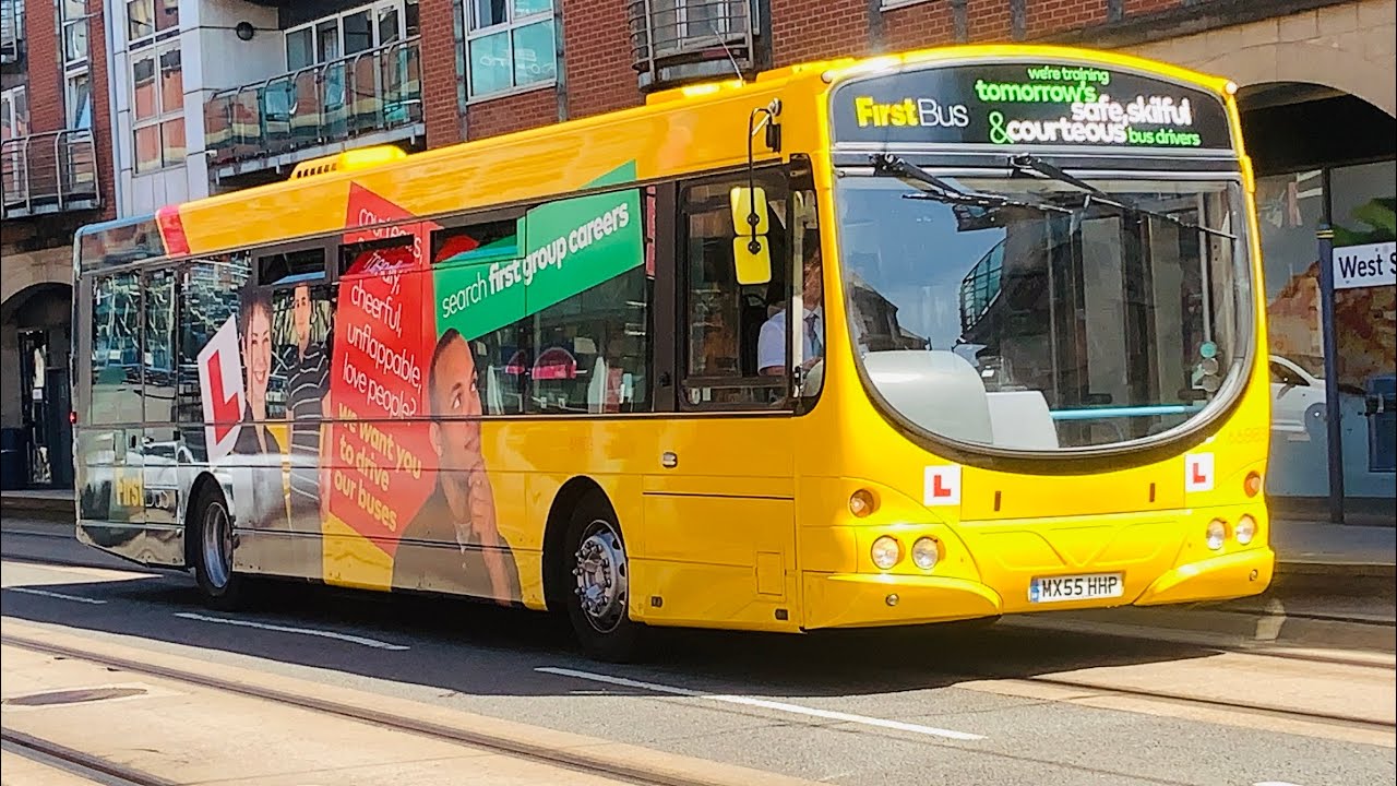 First Bus Sheffield Driving Training Bus 66883 At Sheffield/West Street ...