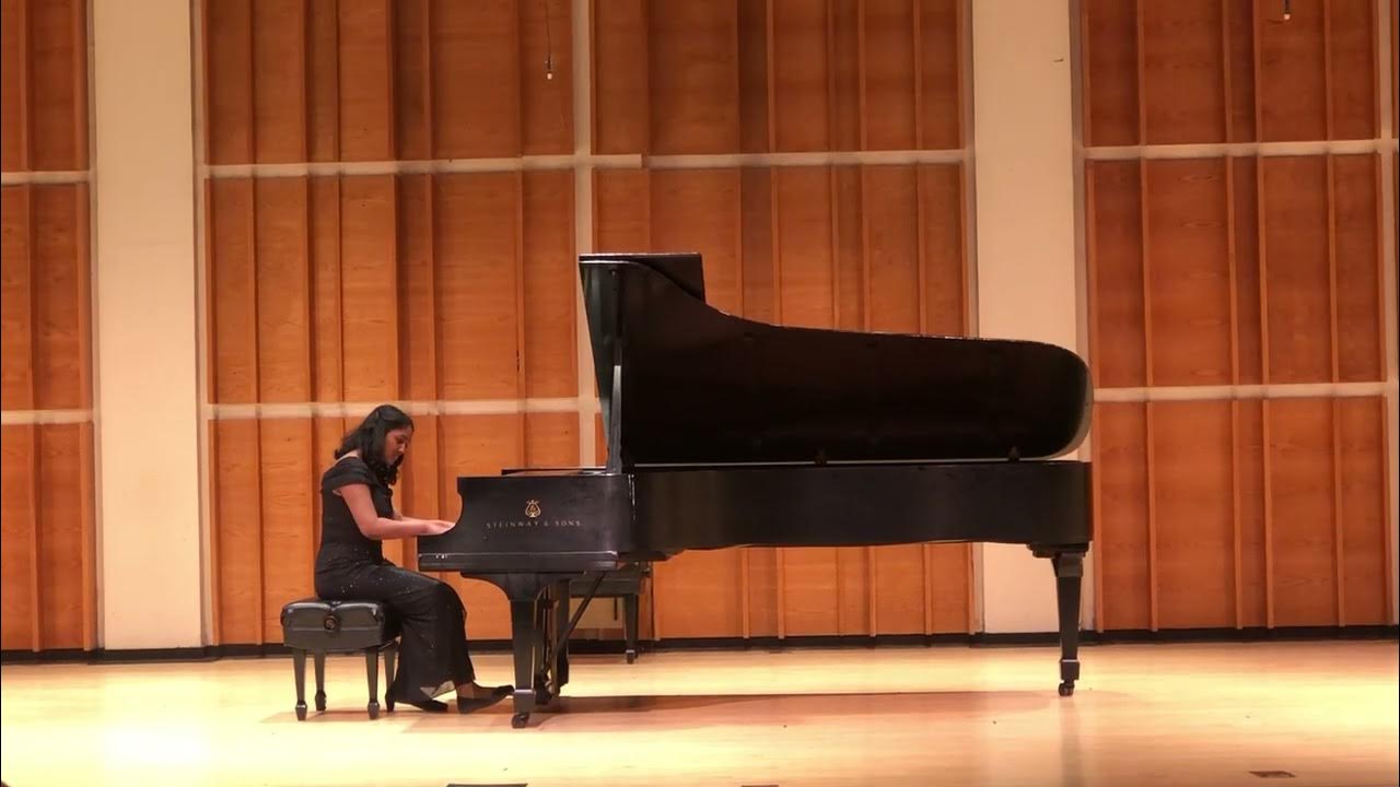 Piano performance at Merkin hall by Shivani Muthukumar - YouTube