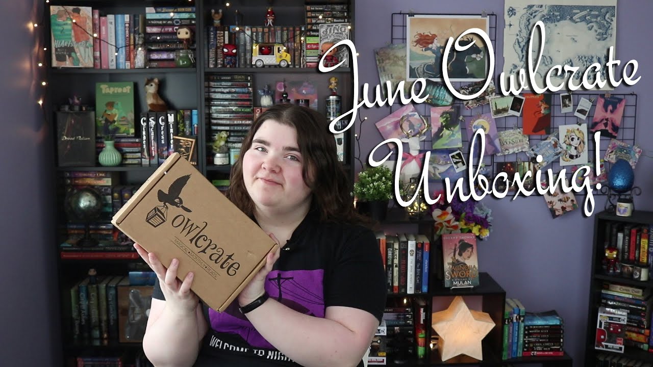 June Owlcrate Unboxing! | 2020 - YouTube