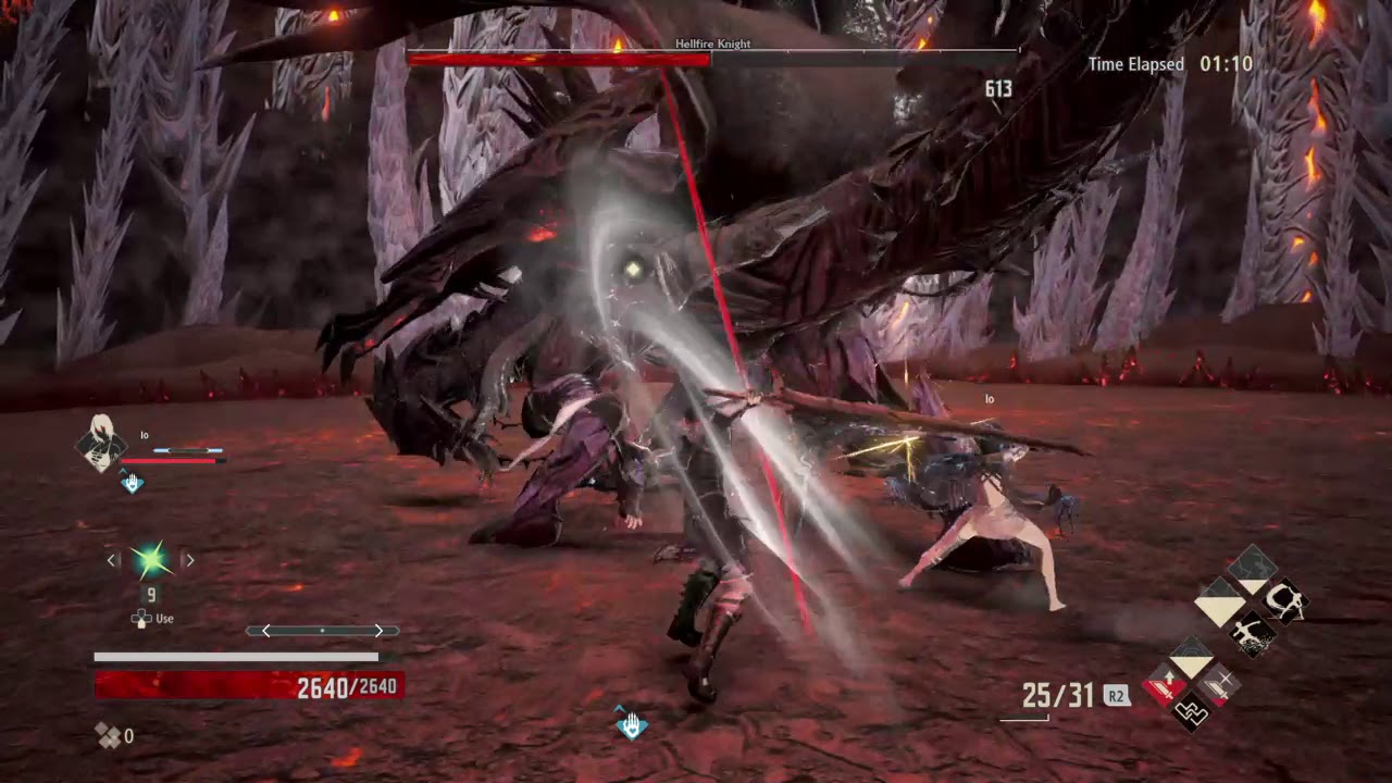 CODE VEIN - Hellfire Knight - YouTube