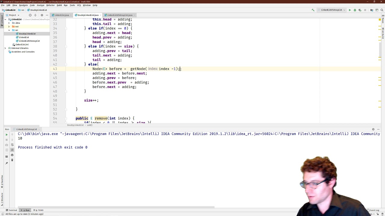 LinkedList vs ArrayList - YouTube