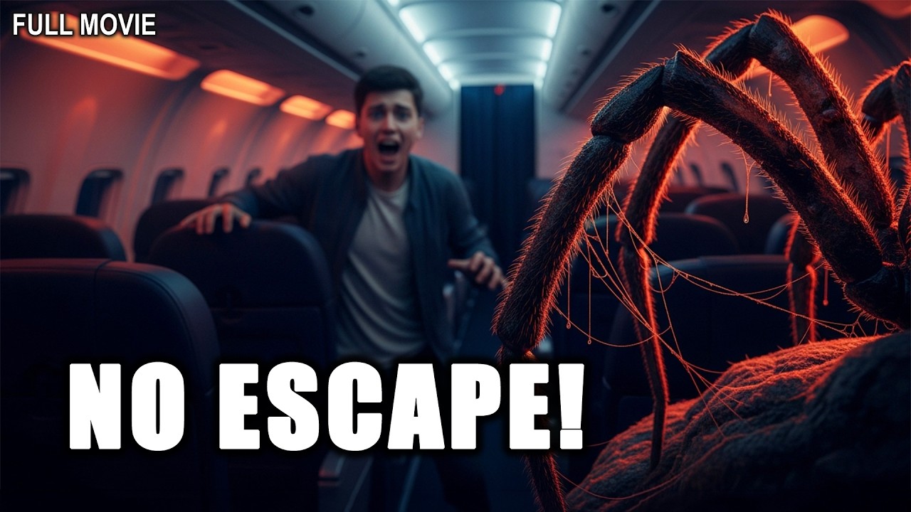 MID-FLIGHT NIGHTMARE: Spiders On A Plane | Full Action Horror Movie ...