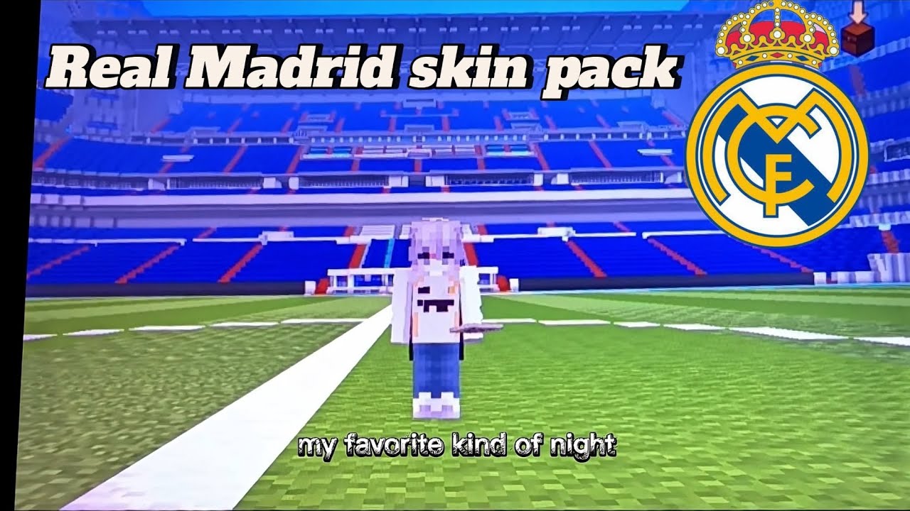🔥 Real Madrid 2025 Minecraft PS3 Skin Pack + Clean capes – Best ...