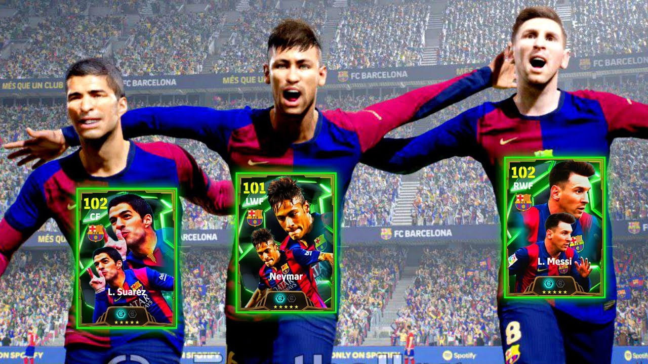 MSN Memorial Lineup in Efootball 2025 😱 - YouTube