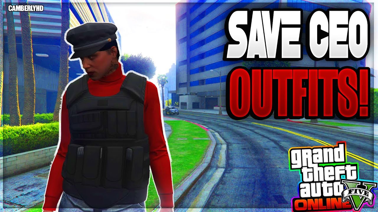 GTA 5 ONLINE NEW HOW TO SAVE CEO OUTFITS CEO CLOTHING GLITCHES gta-5-online-new-how-to-save-ceo-outfits-ceo-clothing-glitches