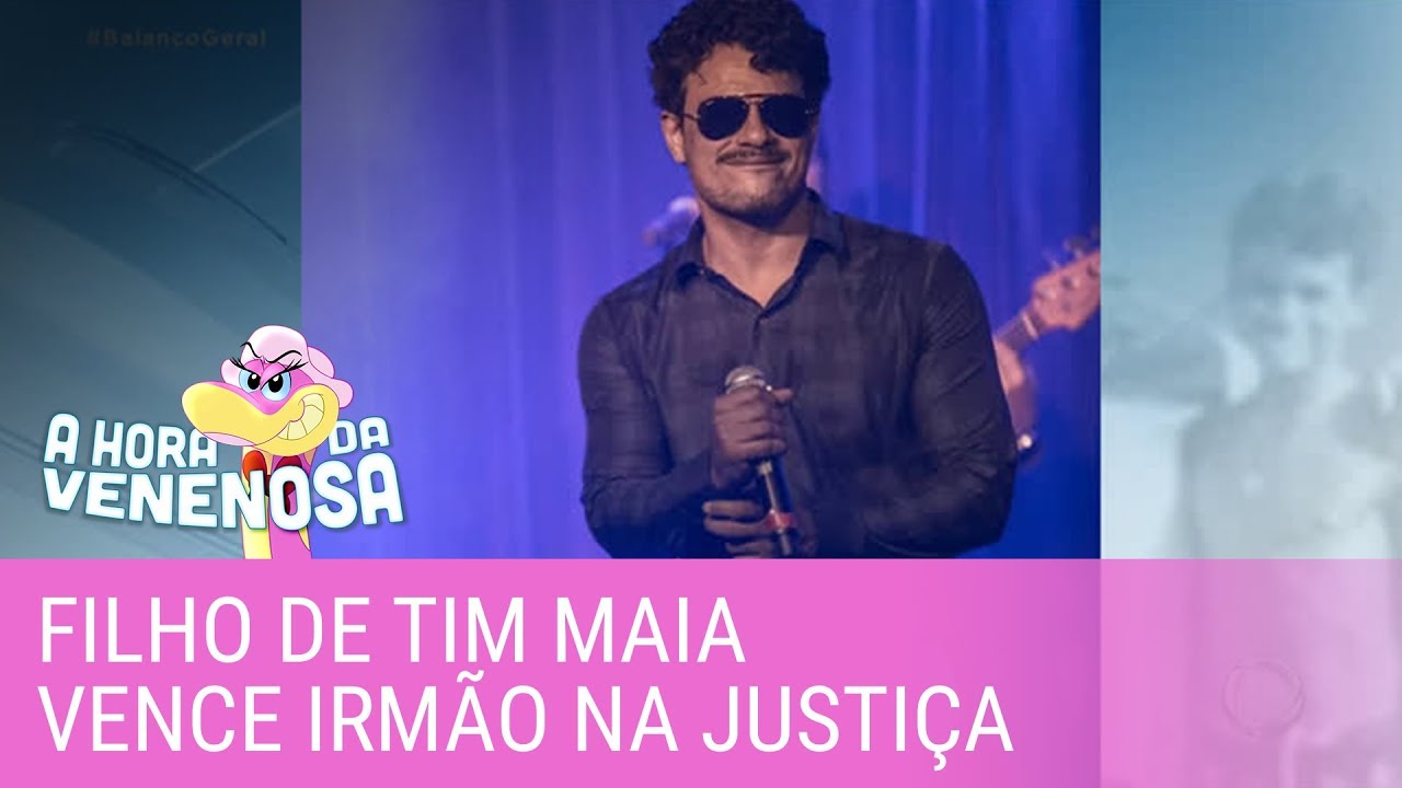 Léo Maia vence irmão na Justiça para cantar músicas do pai Tim Maia ...