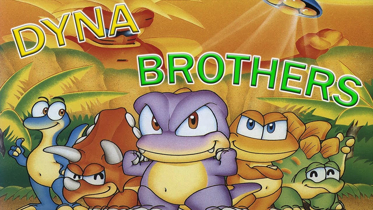 (SEGA)🐱‍🐉Dyna Brothers🐱‍🐉(Стрим)#1 - Динозавры против инопланетян ...