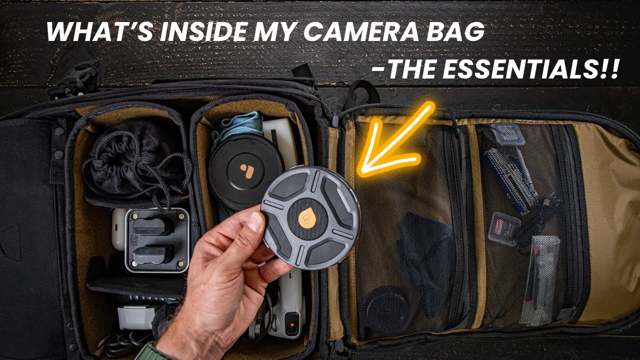 What's INSIDE My CAMERA BAG | THE ESSENTIALS!! - YouTube
