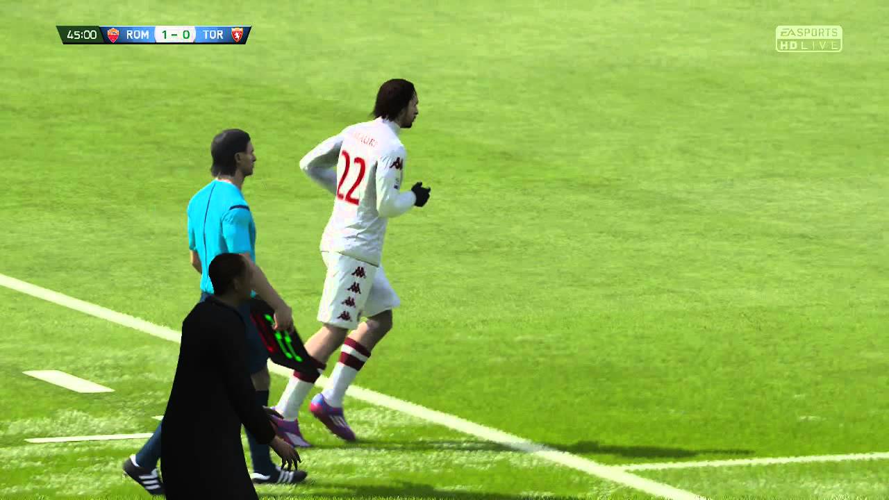FIFA 15 ROMA V TORINO - YouTube