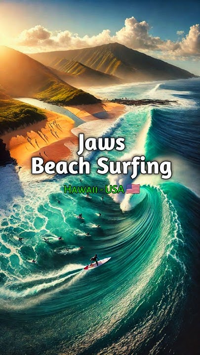 Jaws Beach Surfing, Hawaii: Ride the World’s Biggest Waves - YouTube