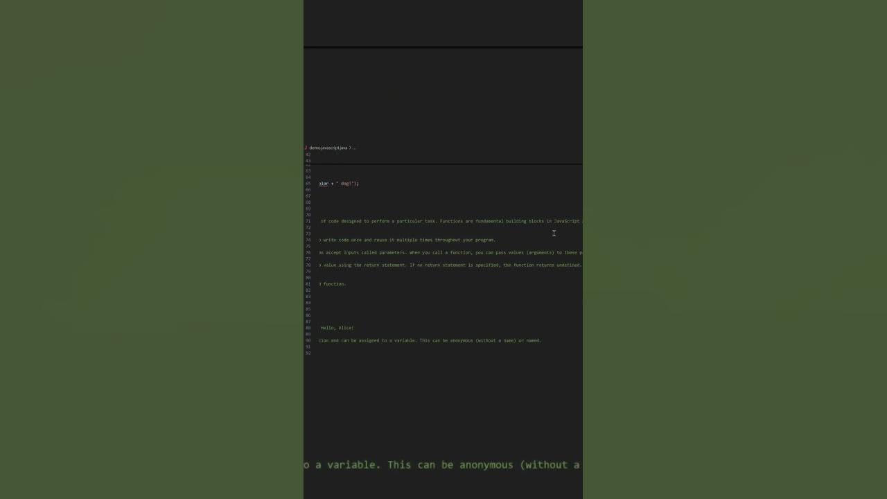 javascript key concepts - YouTube