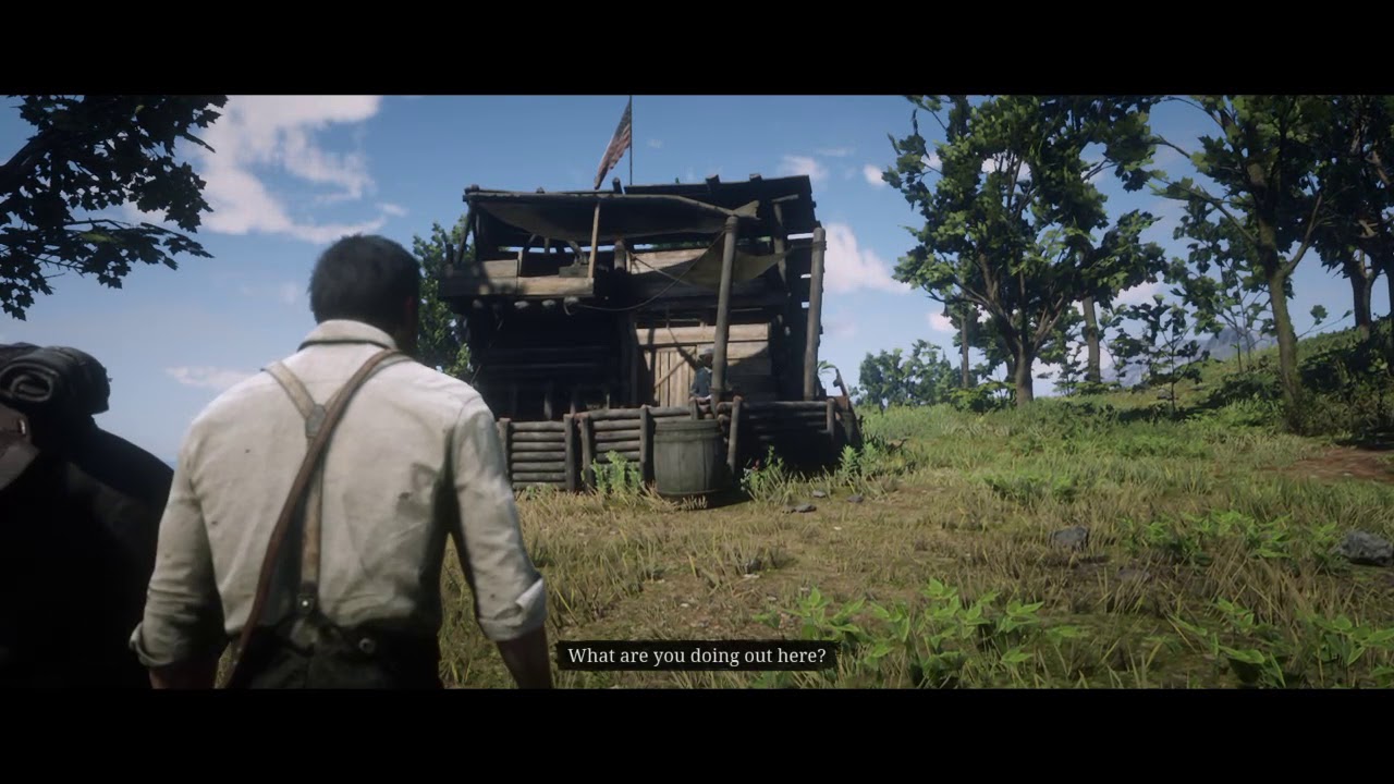 Red Dead Redemption 2 Captain hayden russell - YouTube