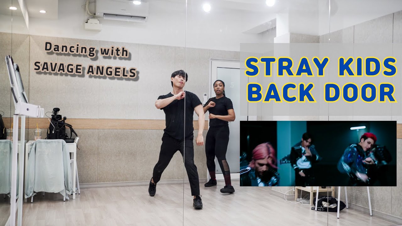 [First Dance Practice] Stray Kids - 'Back Door' with Savage Angels ...