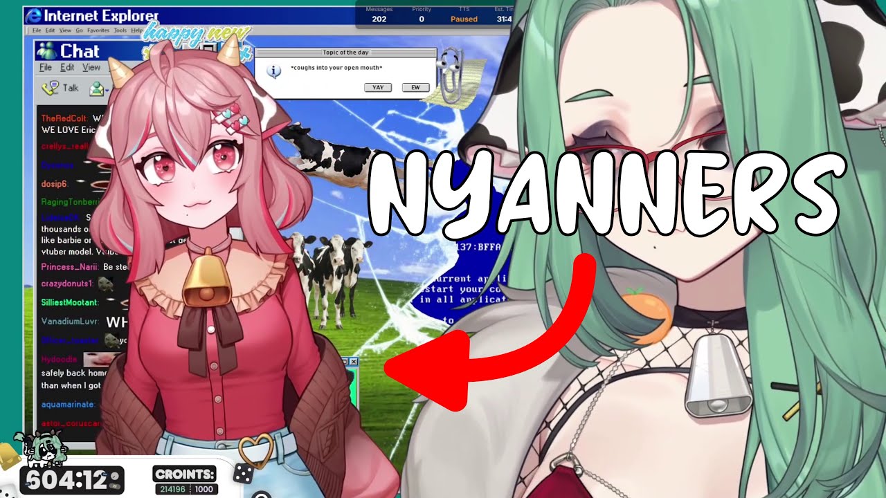 Crelly's first model looked like another vtuber - YouTube