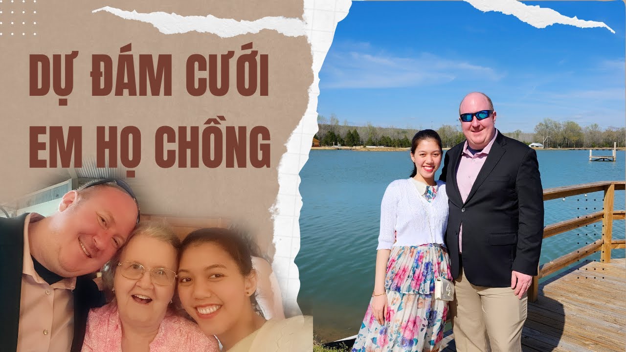 Vlog 15 - ĐI DỰ ĐÁM CƯỚI MỸ CÙNG GIA ĐÌNH CHỒNG - YouTube