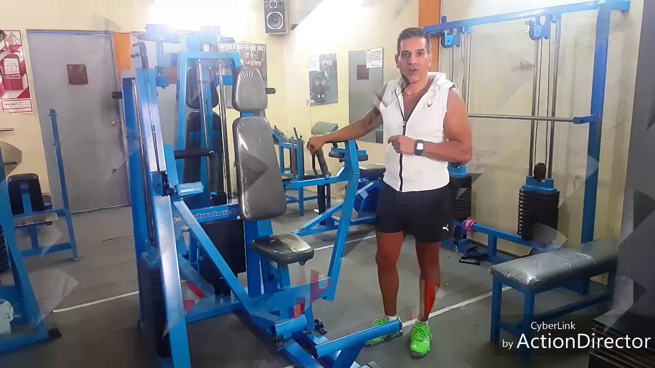 Press de Pecho c/Maquina - YouTube