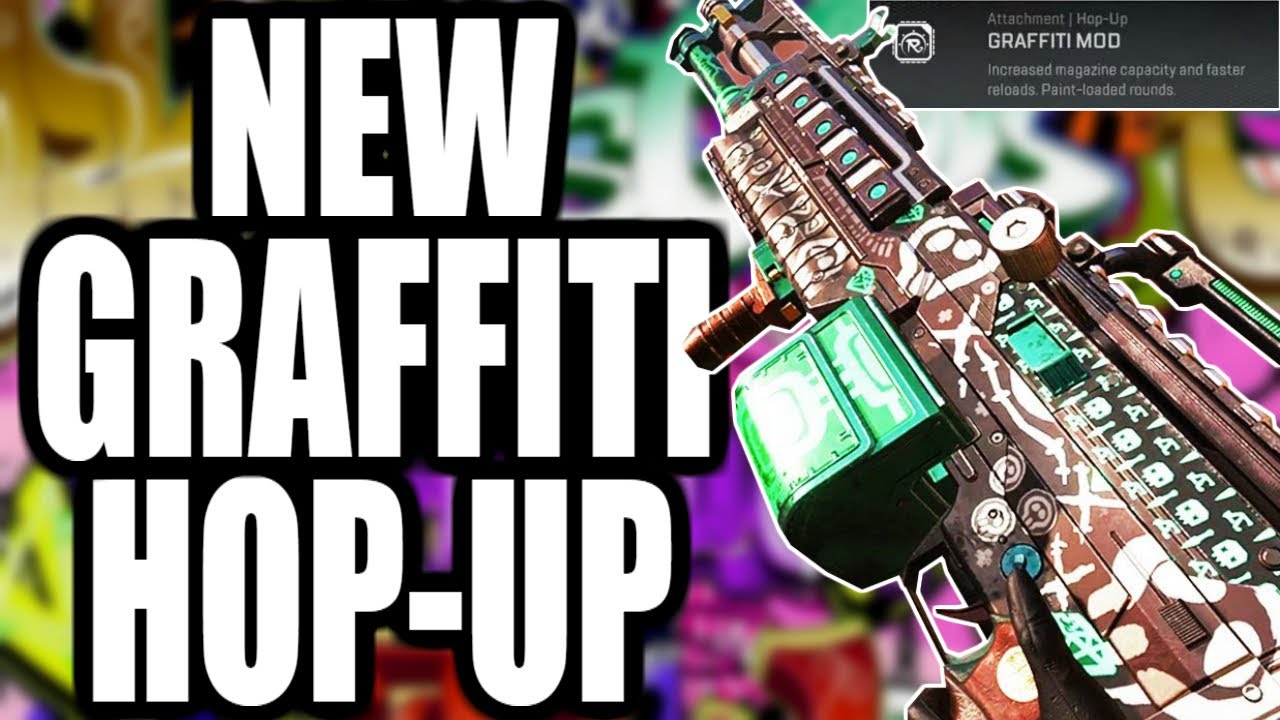 THERE IS A *NEW* HOP-UP IN APEX LEGENDS AND IT SHOOTS OUT GRAFFITI ...
