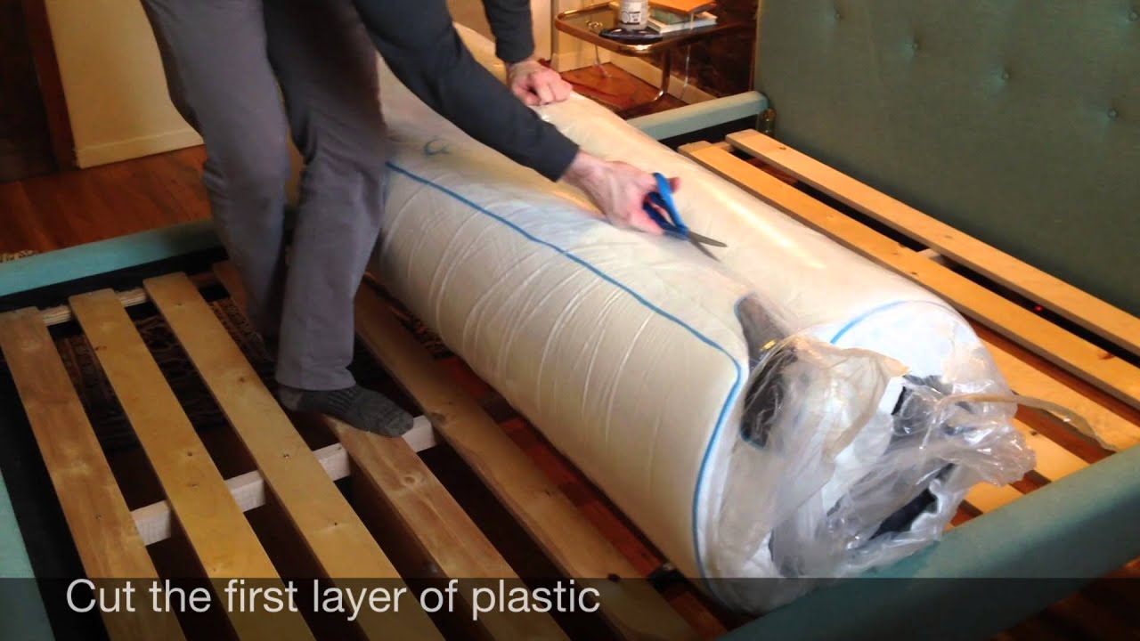 MyCloud Mattress Unboxing - YouTube