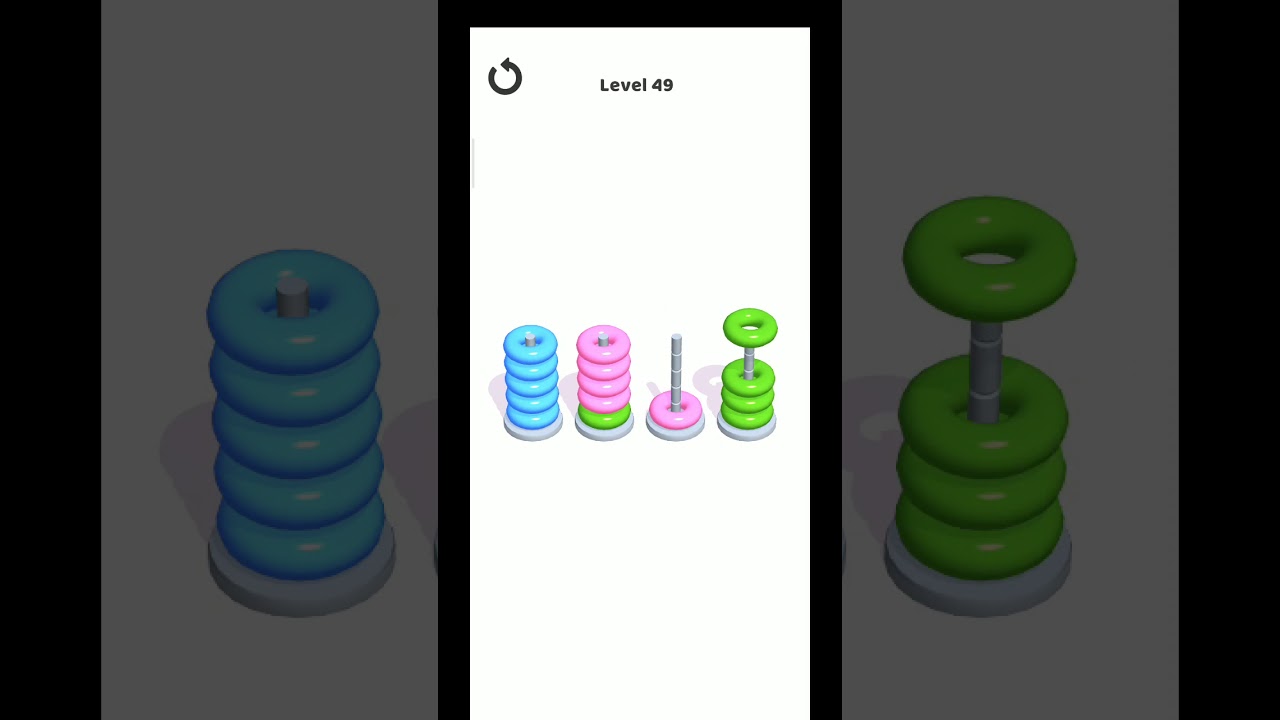 Hoop Stack Level 49 Walkthrough - YouTube