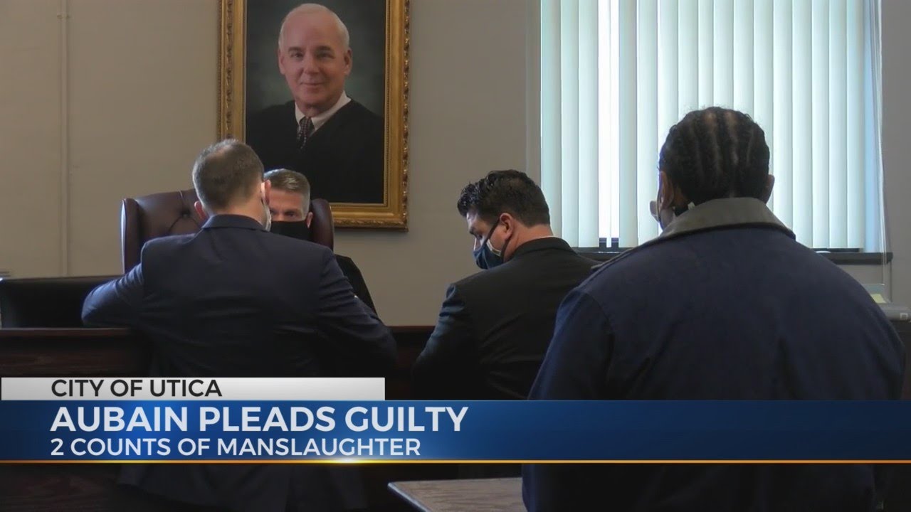Aubain Pleads Guilty - YouTube