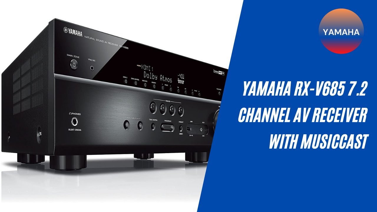 Best av receiver | Yamaha RX-V685 7.2-Channel AV Receiver with ...