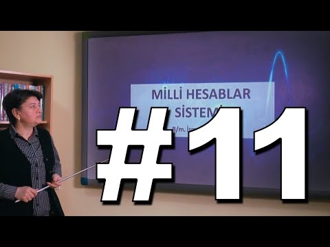Statistika Videodərs 11 (Milli hesablar sistemi)