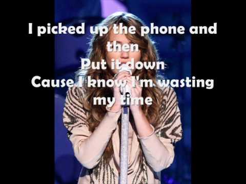Goodbye Miley cyrus (Lyrics) - YouTube