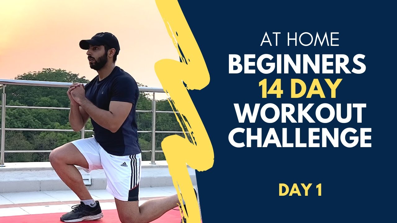 Beginners Workout 14 Day Challenge Day #1 || At Home Workout || FULL ...