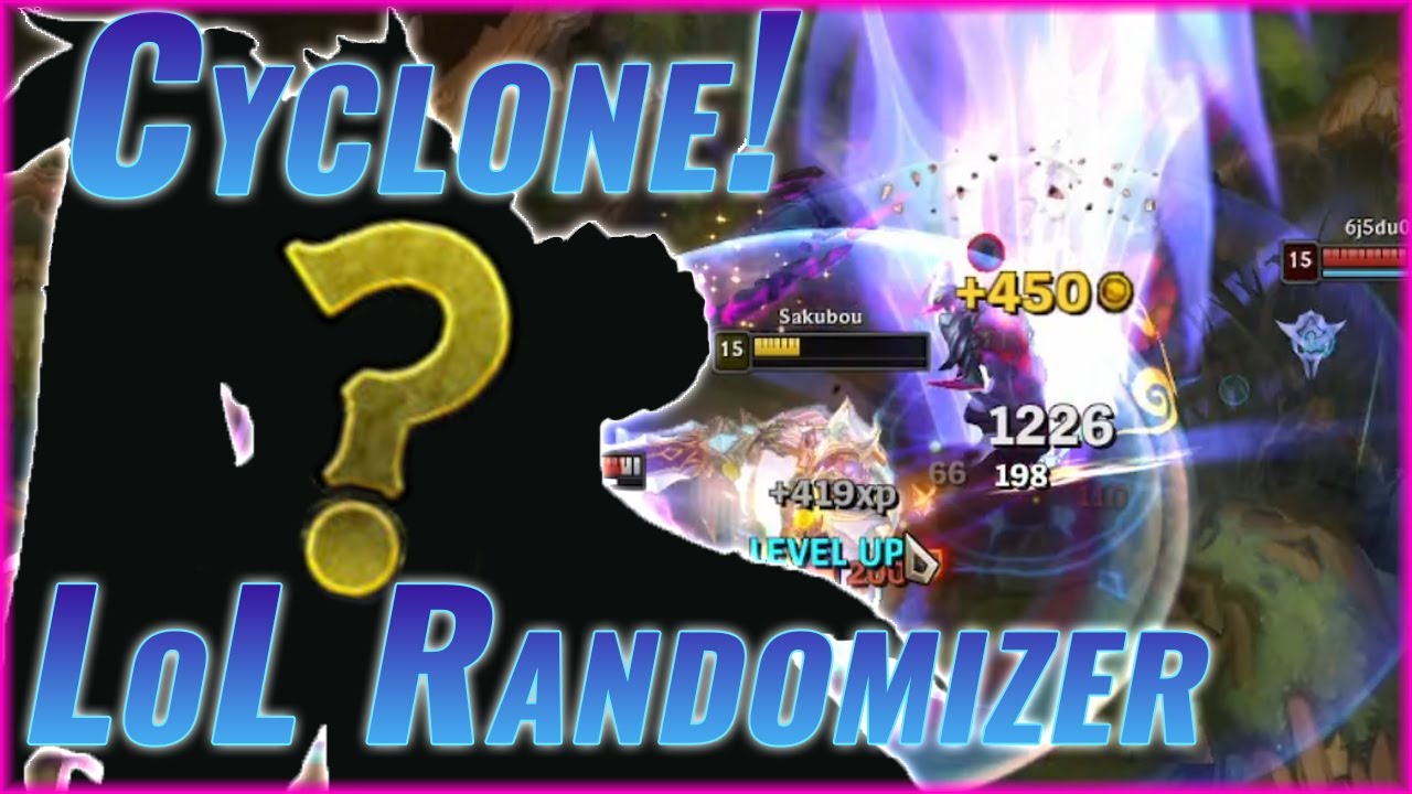 CYCLONE! - League of Legends Randomizer - YouTube