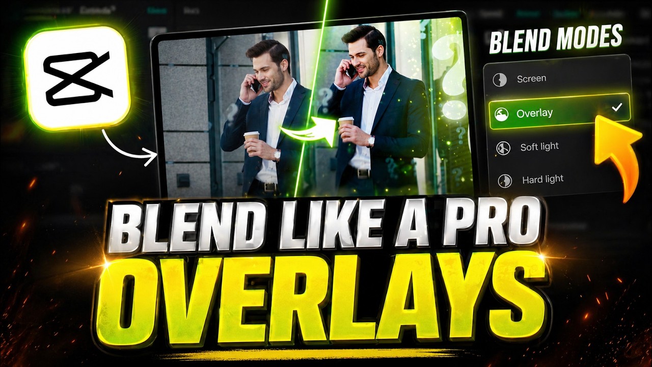 How to add overlay in Capcut (Step by Step) - YouTube
