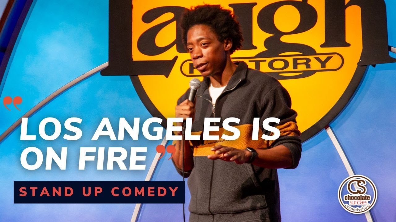 Los Angeles Is On Fire - Comedian J Snow - Chocolate Sundaes Standup ...