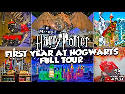 Full Harry Potter Studio Tour | NEW First Year at Hogwarts Event (June 2026) [4K]