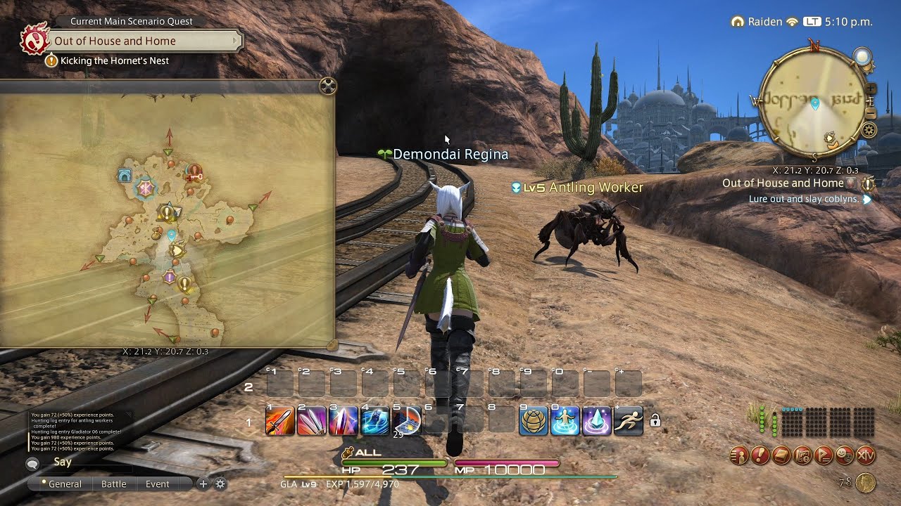 FINAL FANTASY XIV Tunnel #10 - YouTube