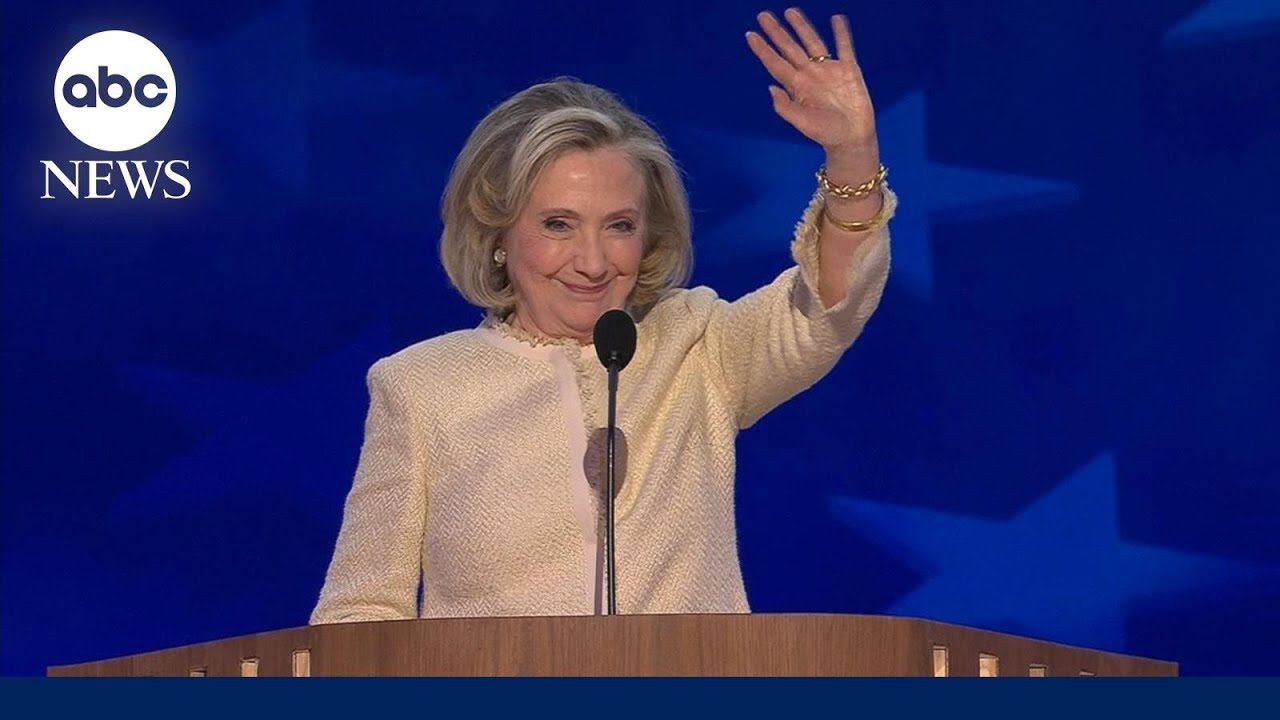 FULL SPEECH: Hillary Clinton gets standing ovation as she fires up DNC ...