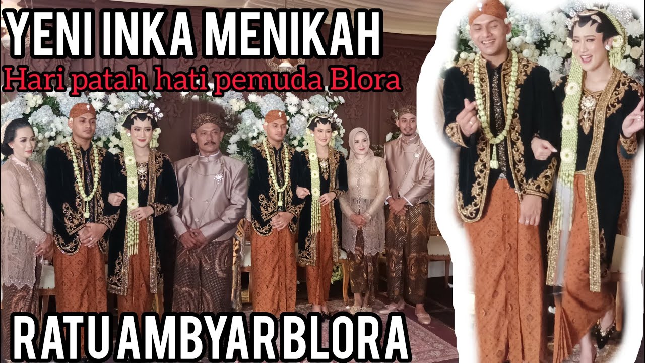 Yeni Inka Menikah.. Cantik Banget Pake Adat Jawa.. Kondangan di rumah ...