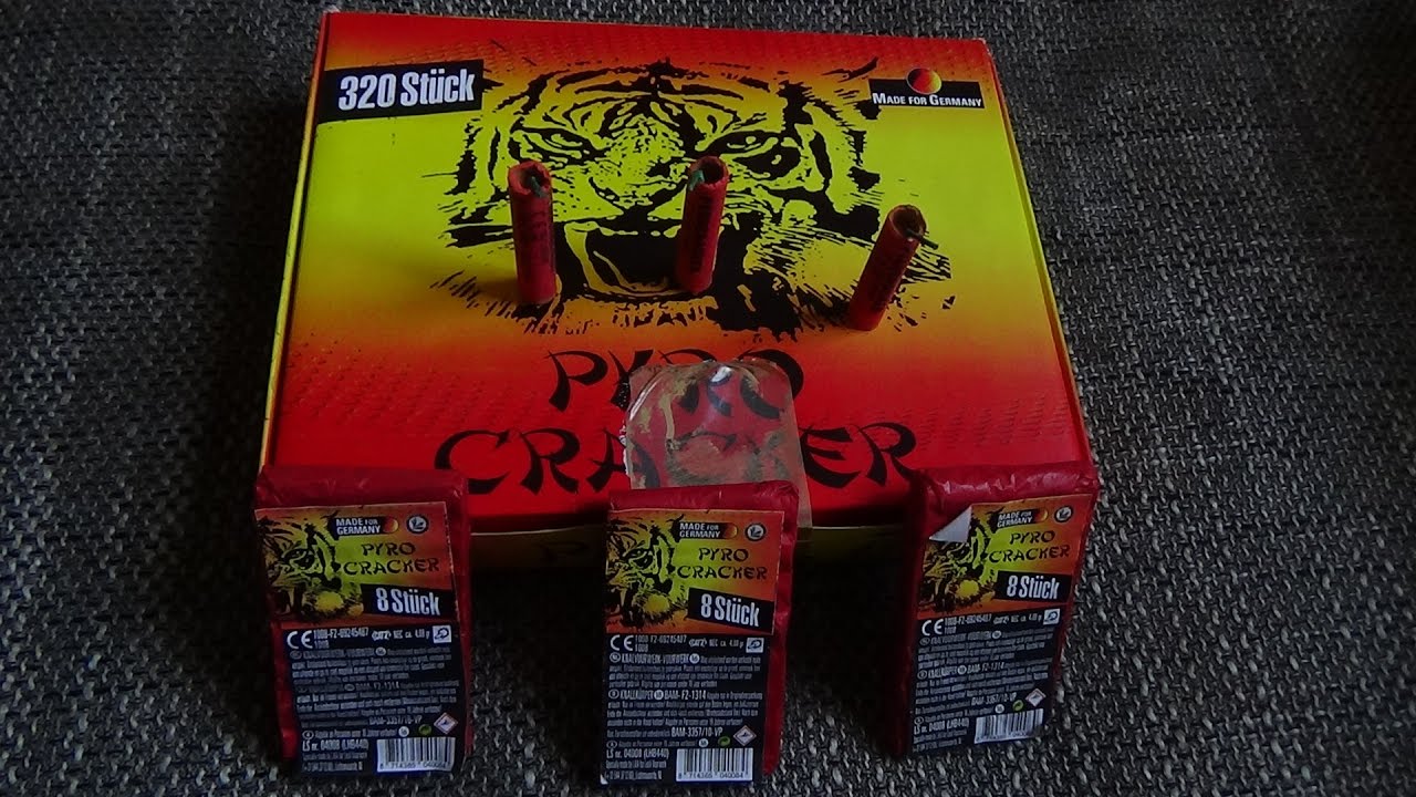 Lesli Pyro Cracker 320 Stück [1080p]HD + Fail - YouTube